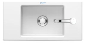 Duravit Vero Air - Umyvátko do nábytku, otvor pro baterii vpravo, bílá 0724500008