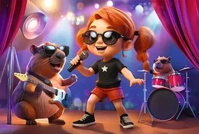 TREFL Puzzle Connect Squad: Sue / 70 dílků + figurka / 41 x 27,5 cm