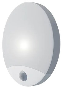 PANLUX OLGA S LED přisazené nástěnné kruhové svítidlo se senzorem bílé