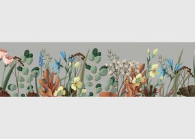 Samolepící bordura na zeď Zelená Zahrada | 5 m x 13.8 cm | DWB8405