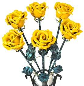 Bouquet of large Radotín Roses - yellow - 6