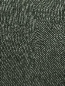 Tmavě zelený ručně tkaný vlněný běhoun 80x200 cm Calmio – Hanse Home