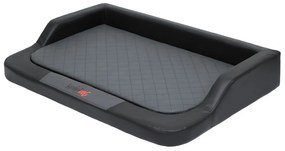 HobbyDog Ortopedický Pelíšek pro psa Medico Lux - černý VELIKOST: Pro středního psa (vel. XL) - 94 x 62 cm