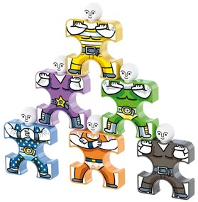 Quercetti Acrobats Stacking Blocks