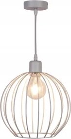 Závěsná Stropní Lampa Bílá Kov Eco Watts