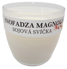 Fajnpocit sojová svíčka ve skle Inofadza Magnolia