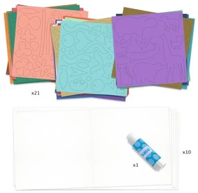 DJECO Koláže Little papers 3-6
