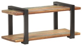 TV stolek 90 x 40 x 40 cm masivní recyklované dřevo