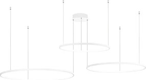 Ondaluce - LED Stmívatelný lustr na lanku SOEL LED/28W/230V+LED/38W+LED/47W