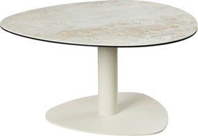 XXXLutz KONFERENČNÍ STOLEK, šedohnědá, šedobílá, kov, sklo, keramika, 74/74/38 cm Belluti - Konferenční stolky - 000069005801