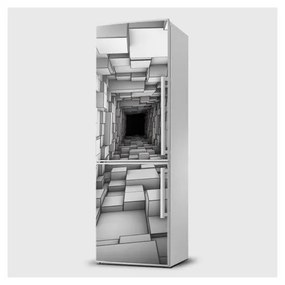 E-shop24, Pi51SL1247, Rozměr 65x180 cm, Fototapeta samolepící na lednice - Abstrakt 3D