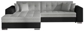Expedo Rohová rozkládací sedačka PALERMO, 294x80x196, sawana21/madryt14 (soft11), levá