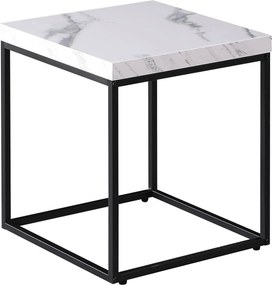 Autronic Konferenční stolek CT-V2004 40x40 cm Odstín: Staré dřevo