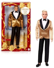 Barbie signature holiday barbie 2025 vánoční ken