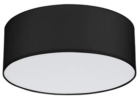 TK LIGHTING Stropní svítidlo - RONDO 1088, Ø 45 cm, 230V/15W/4xE27, černá/bílá