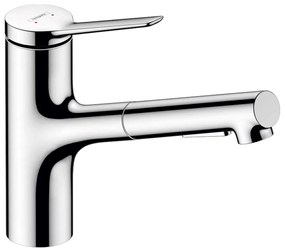Hansgrohe Zesis M33 - Dřezová baterie s výsuvnou sprškou, sBox, chrom 74821000