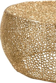 Coffee stolek Koral gold - 81*81*41cm