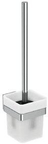 Ideal Standard IOM Square - WC kartáč s držákem, matné sklo/chrom E2194AA