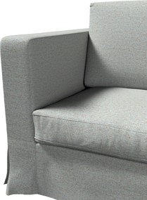 Potah na pohovku IKEA  Karlanda 3-místná nerozkládací, dlouhý barva modrá látka pletený vzor