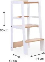Childhome Učící věž White Natural