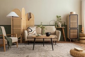Koberec Agnella Isfahan Ousi bílý