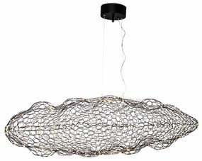 By Rydéns Hayden LED závěsná lampa černá matná 76cm