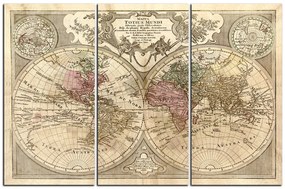 Obraz na plátně - Mapa antického světa 1101B (135x90 cm)