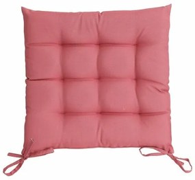 Blyco EGO DEKOR Sedací polštář na židli "St. MAXIME ", 38 x 38 x 5 cm, OUTDOOR - vhodný pro vnitřní i venkovní použití, jahodově růžová