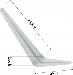 Konzola police 10"x12" /250*300 mm