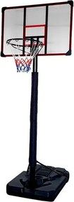 LEAN Sport Mobilní basketbalový koš s nastavitelným stojanem 200-305 cm