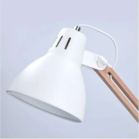 LED stolní lampička WO57 Falun, bílá