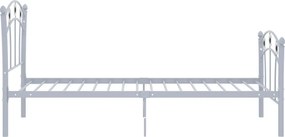vidaXL Rám postele s fotbalovým motivem kov 90 x 200 cm [324746] Barva: Černá