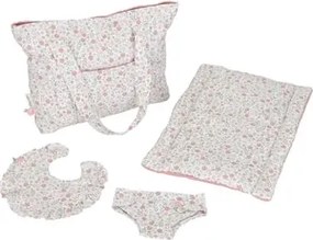 Little Dutch Přebalovací taška pro panenky Soft Flowers / od 3 let