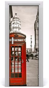 Fototapeta samolepící na dveře Vintage Big Ben 75x205 cm