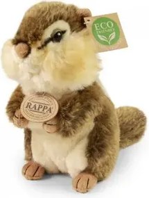 RAPPA Plyšový čipmank stojící 20 cm / ECO-FRIENDLY / od 0 měsíců