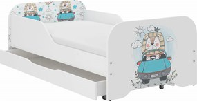 Wooden Toys Dětská postel MIKI 160x80 Lev král