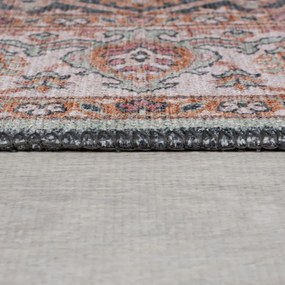 Růžový pratelný běhoun 60x230 cm Briony Traditional – Flair Rugs