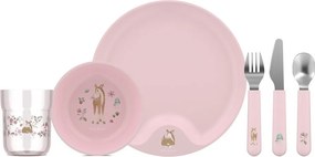 Plastová dětská jídelní sada 6 ks Fairy Garden – Mepal