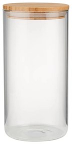 WOODLOCK Skleněná dóza 1750 ml - čirá/přírodní