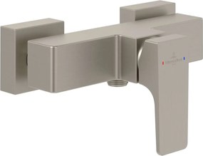 Villeroy & Boch Architectura Square - Sprchová baterie, matný kartáčovaný nikl TVS12500100064
