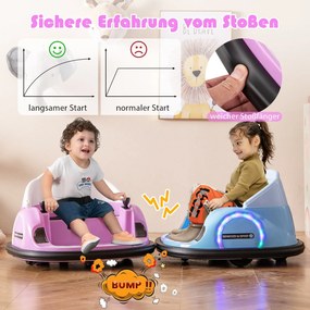 Costway Nárazník pro děti Elektrické nárazníkové auto