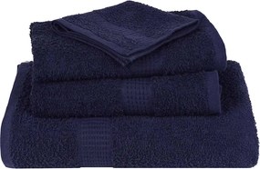 Ručníky pro hosty FROGN 4 ks tmavě modré 30x50 cm 360 g/m² 136780