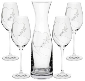 Celebration crystals Crystals Vital set na víno (1+4)