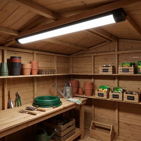 Toolight Toolight, JNH055-35N, lineární LED svítilna 120 cm, 36 W, 4000 K, černá, OSW-56251