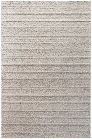 Nordic Living Béžový vlněný koberec Dille 160 x 230 cm