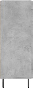 vidaXL Příborník 69,5 x 34 x 90 cm kompozitní dřevo [828064] Barva: bílá s vysokým leskem