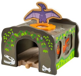 Bigjigs Rail Dinosauří tunel T. Rex