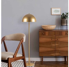 Designová stojanová lampa Gallegos 154 cm zlatá