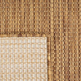 Hnědý kulatý vnitřní a venkovní koberec ø 160 cm Mira 1450 – Ayyildiz Carpets