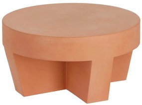 OnaDnes -20% Terakotový zahradní konferenční stolek Kave Home Vilena 60 cm